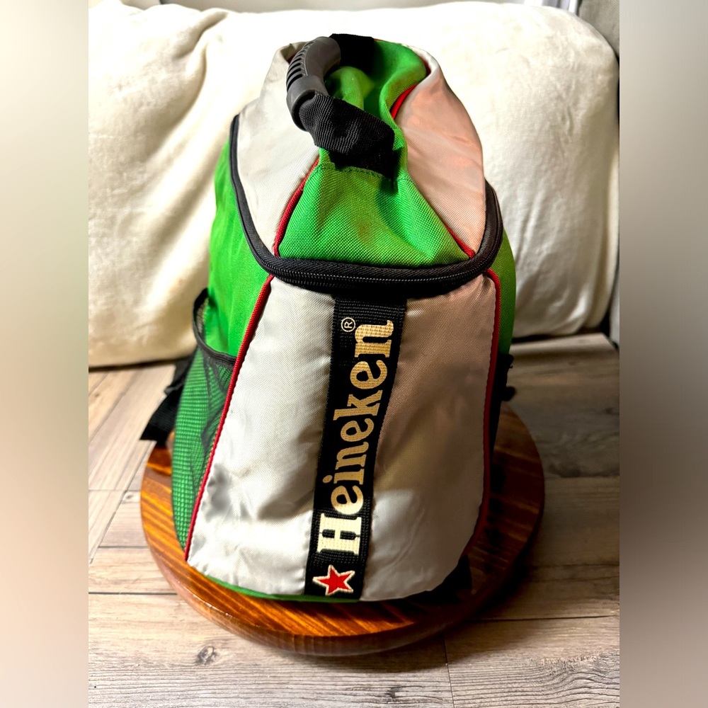 Heineken Beer Logo Insulated Backpack Beer Drink Cool… - Gem
